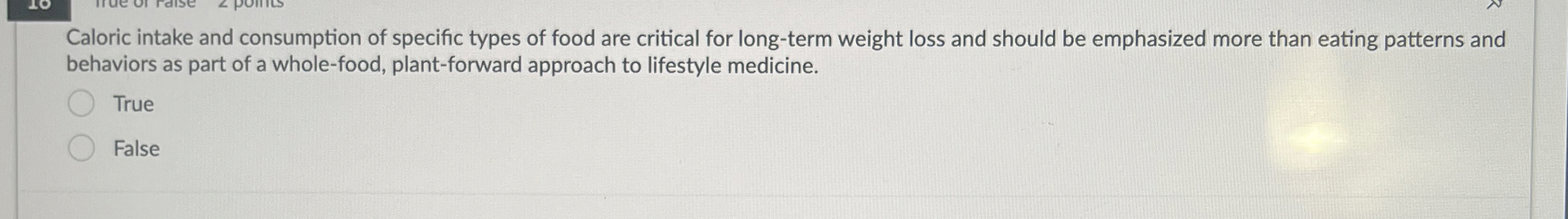 Solved Caloric intake and consumption of specific types of | Chegg.com