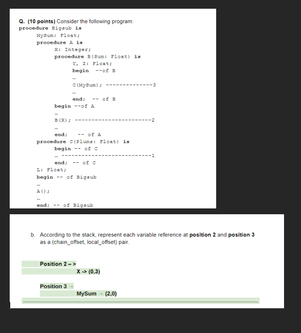 Solved Answer is provided in the quesiton. just need | Chegg.com