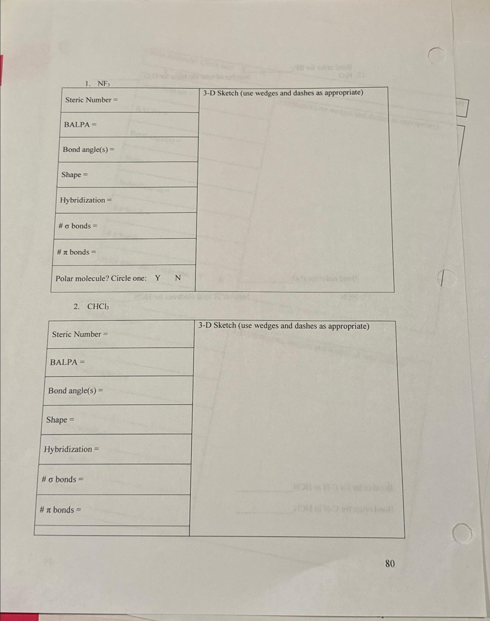Solved NF3\table[[Steric Number =,],[BALPA =,],[Bond | Chegg.com