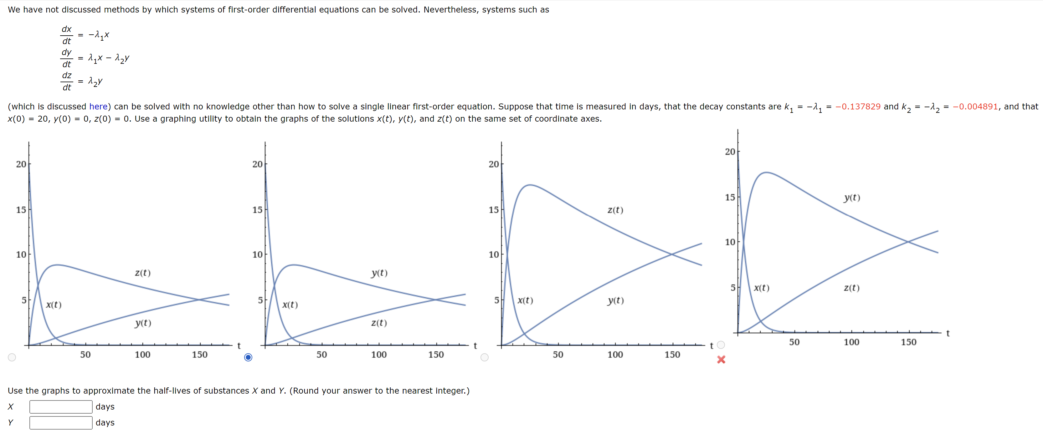 Solved We have not discussed methods by which systems of | Chegg.com