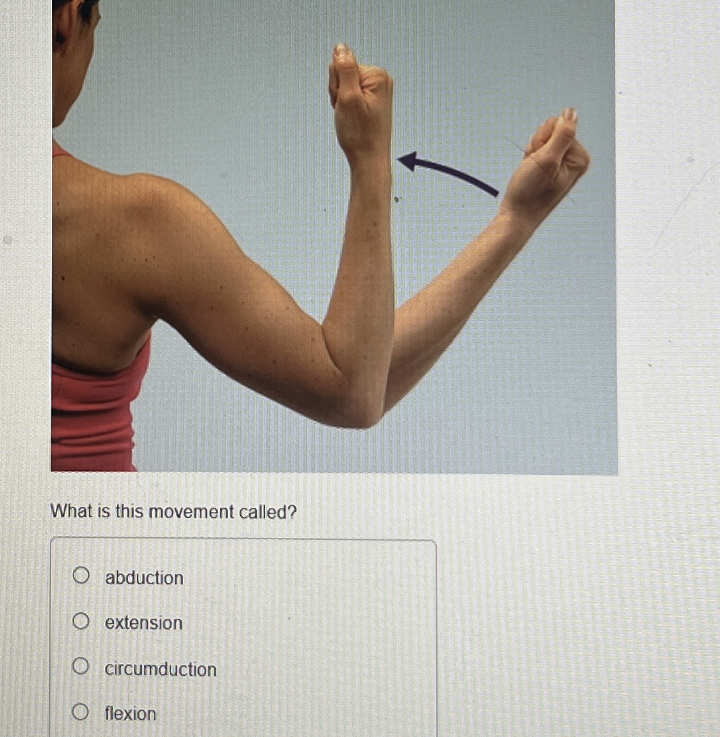 Solved What is this movement | Chegg.com