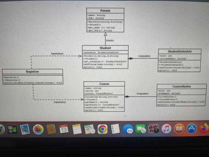 Solved Do #7 onlyDraw UML diagram using given diagram for | Chegg.com Solved Do #7 onlyDraw UML diagram using given diagram for | Chegg.com