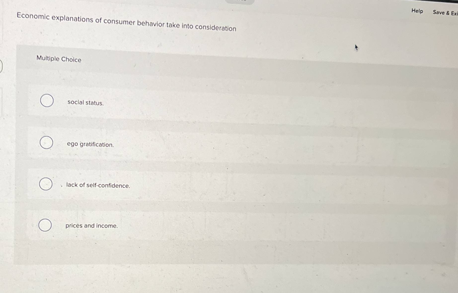 Solved Economic explanations of consumer behavior take into | Chegg.com