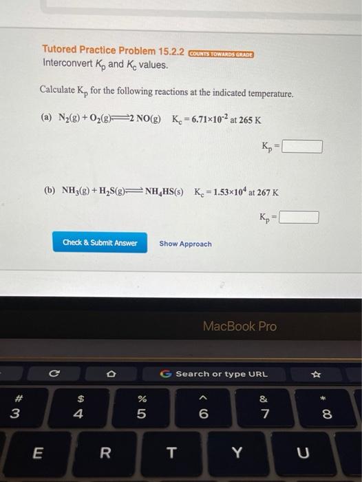 Solved Tutored Practice Problem 15.2.2 COUNTS TOWARDS GRADE | Chegg.com
