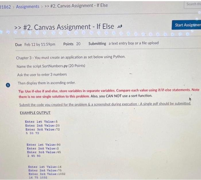Solved Chapter 3- You must create an application as set | Chegg.com