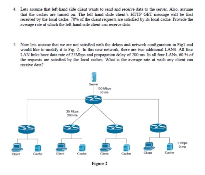 Solved In Figure 1 , a server is connected to a router by a | Chegg.com
