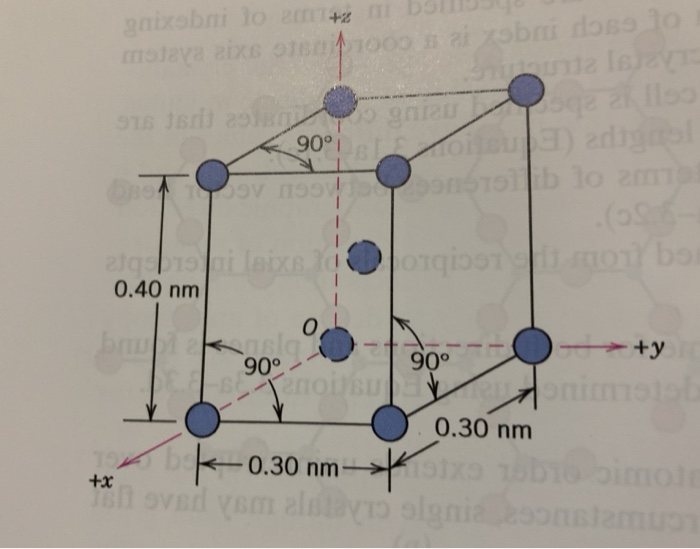 Solved 4.51 Consider the reduced-sphere unit cell shown in | Chegg.com