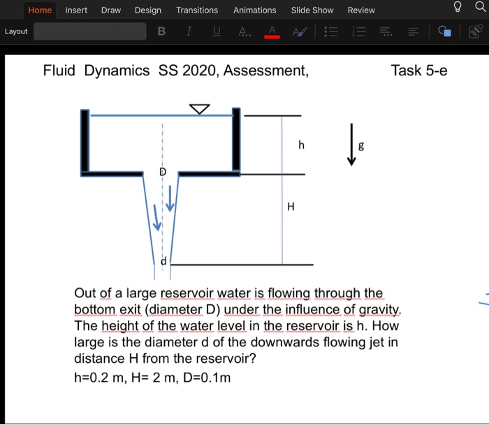 Solved Home Insert Draw Design Transitions Animations Slide | Chegg.com