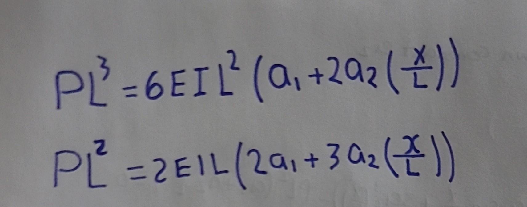 Solved Solve for a1 & a2 write the equation for a1 and a2 | Chegg.com