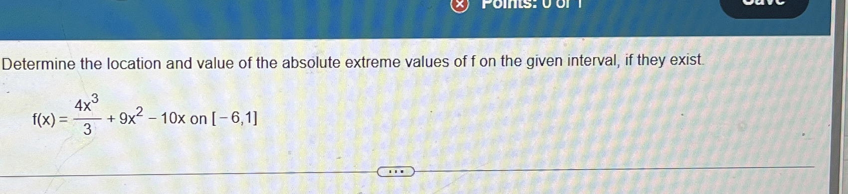 Solved Determine The Location And Value Of The Absolute
