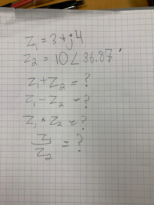Solved Z2 = 10 236.87 Z tZ = ! Z & Z e? | Chegg.com