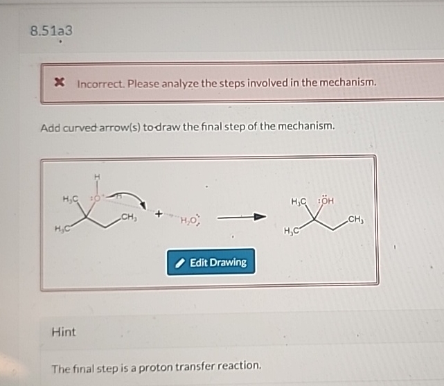 Solved 8.51a3x Incorrect. Please analyze the steps involved | Chegg.com