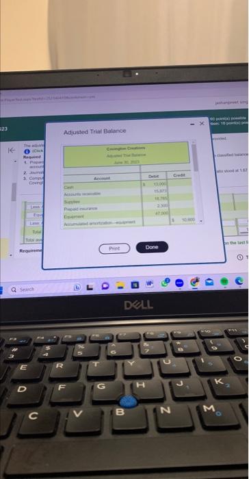 \r\n\r\nAdjusted Trual Balonce\r\n\r\nAdjusted Trial | Chegg.com