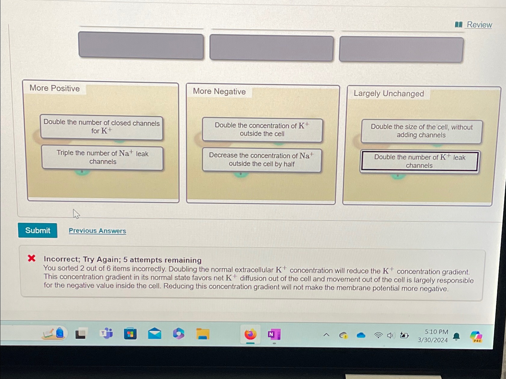 Solved ReviewMore PositiveDouble the number of closed | Chegg.com