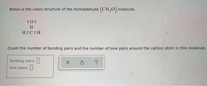 Lewis Structure Of Formaldehyde