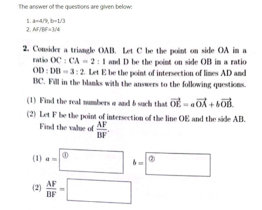 Solved The answer of the questions are given below: 1. | Chegg.com
