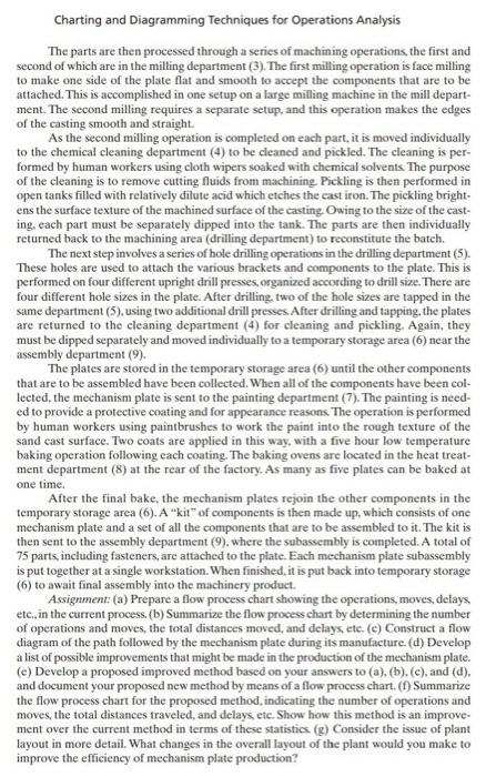 (b) Summarize the flow process chart by determining | Chegg.com