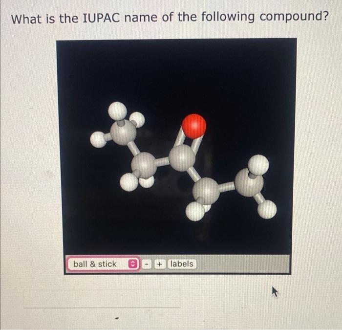 Solved What is the IUPAC name of the following | Chegg.com
