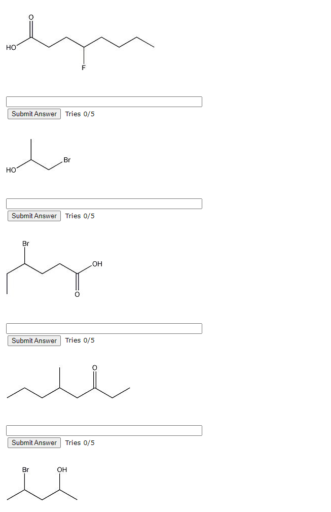 Solved Give the systemic name for each of the following | Chegg.com