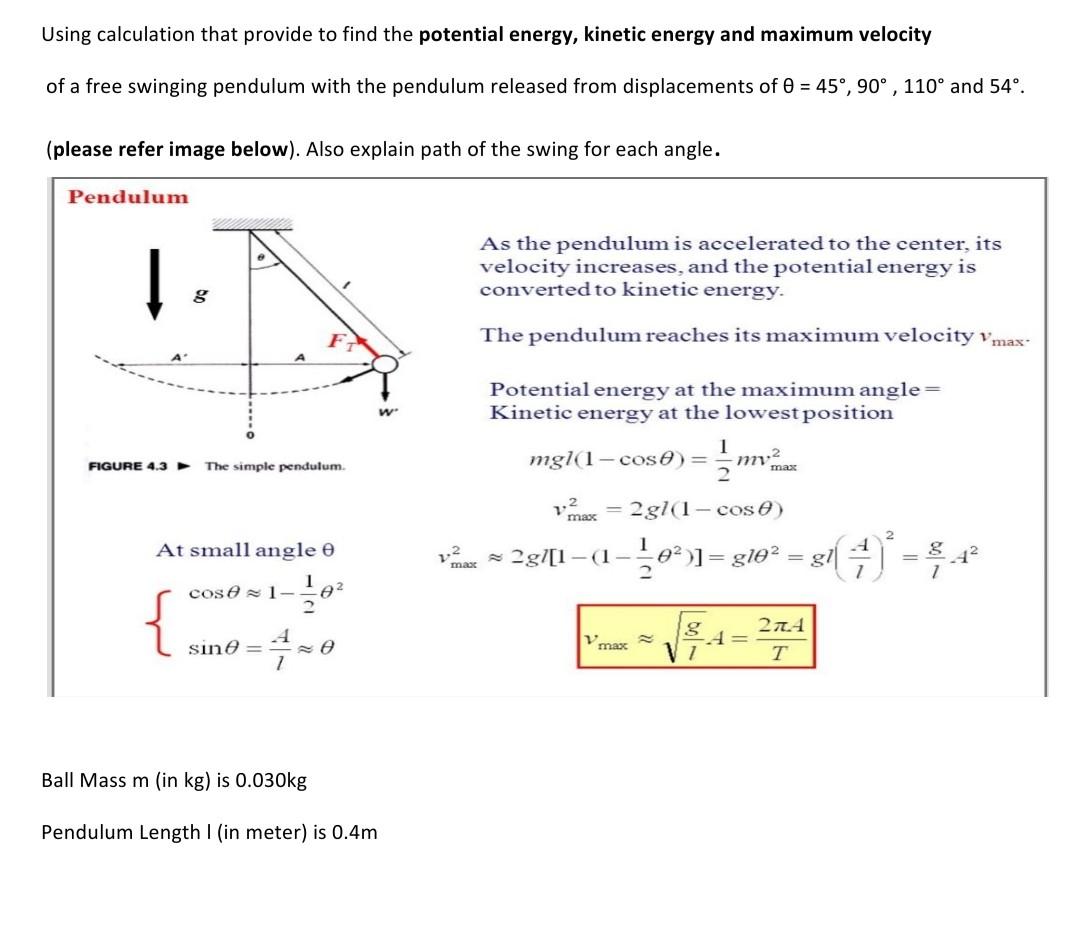 Solved Using calculation that provide to find the potential | Chegg.com