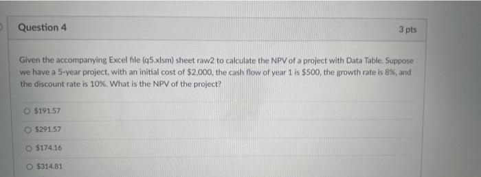 Solved Given the accompanying Excel file (q5.xIsm) sheet | Chegg.com