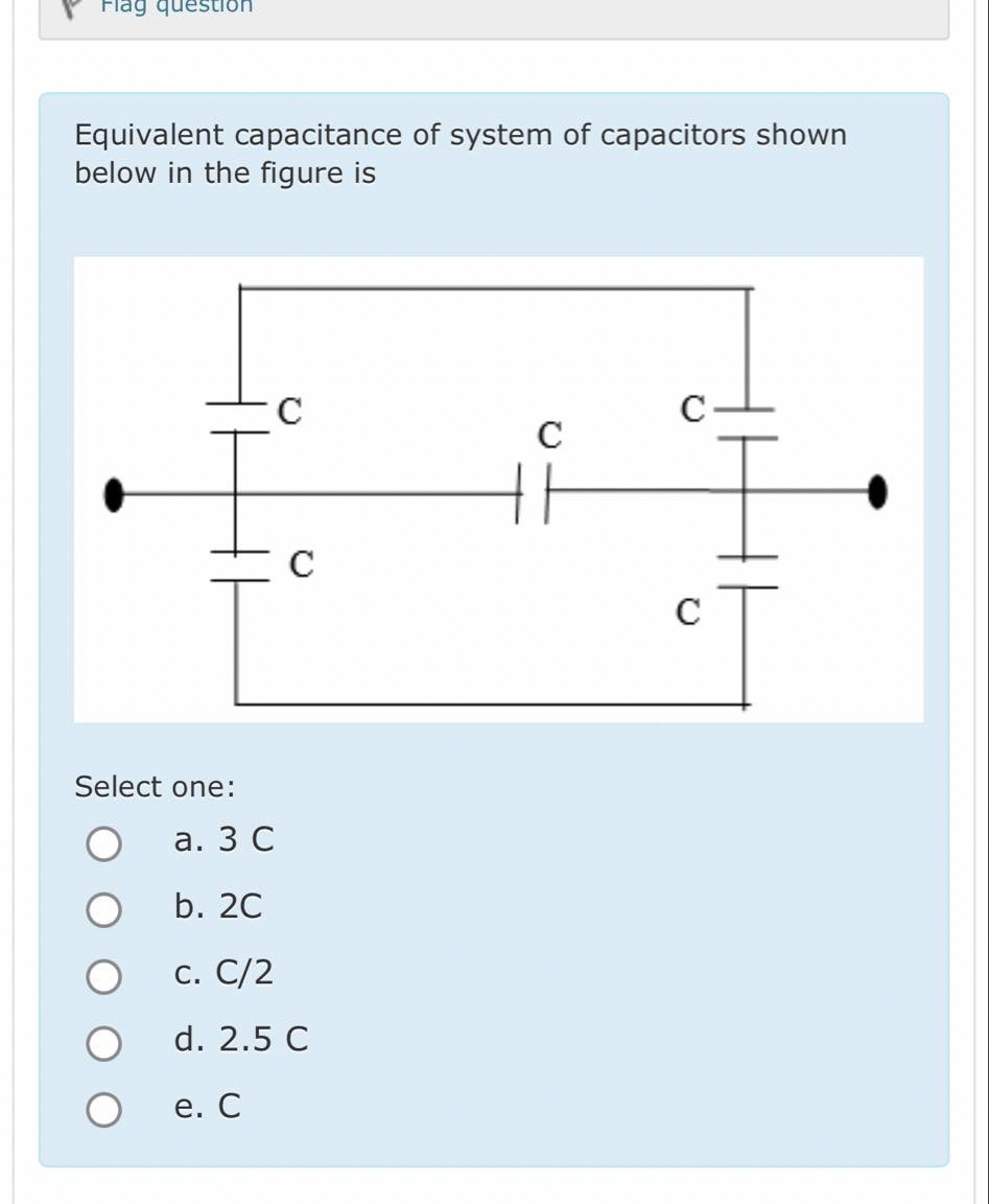 Solved Equivalent capacitance of system of capacitors shown | Chegg.com