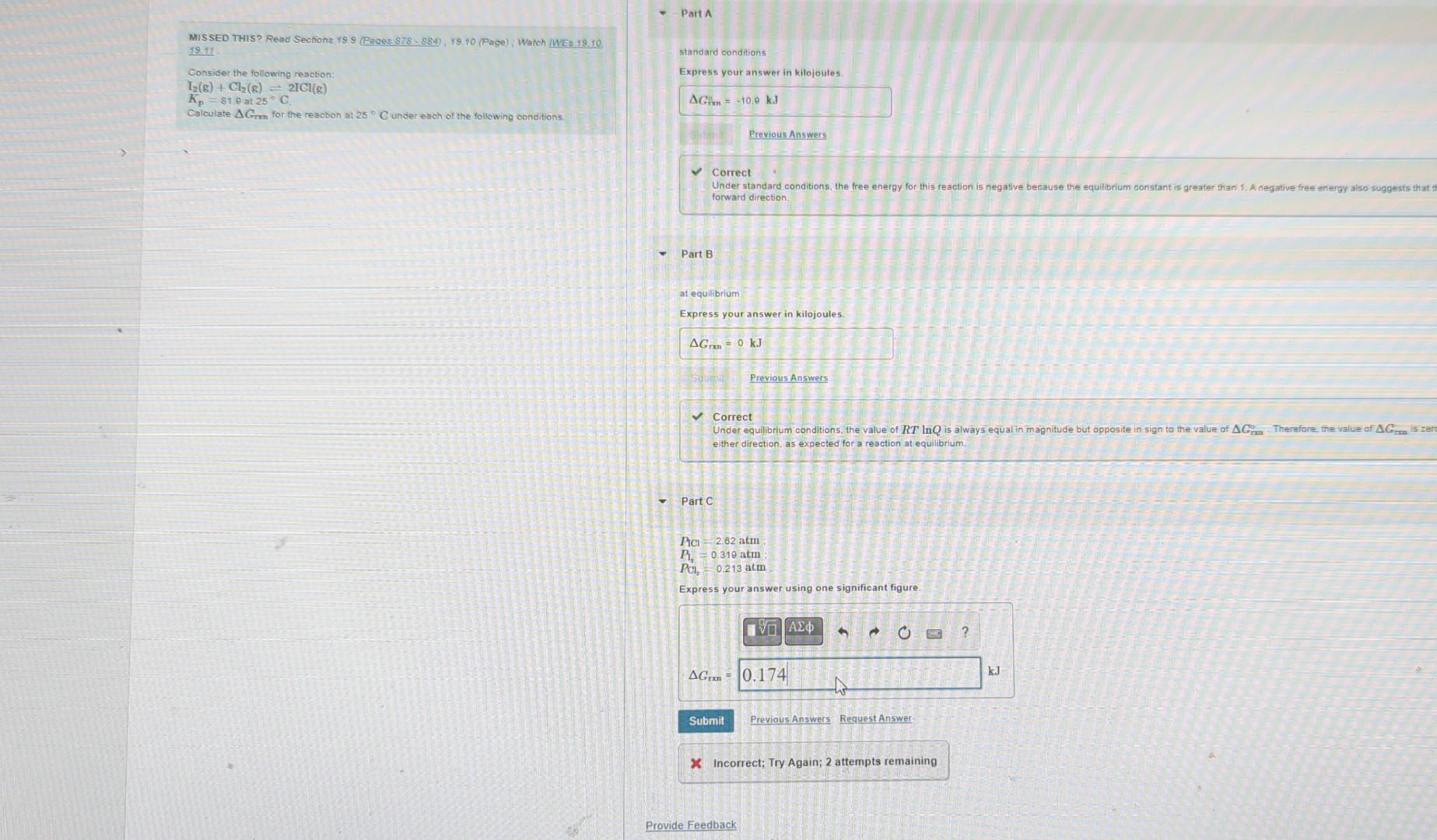 Solved Me 19 11 Estimate The Value Of The Equilibrium