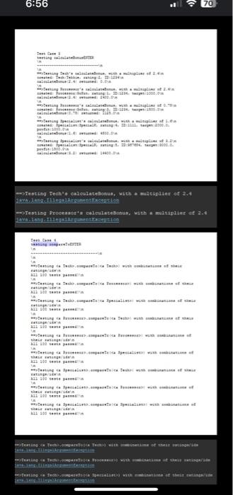 Solved I'm running into a problem. My code keeps throwing | Chegg.com
