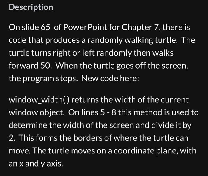 Solved Description On slide 65 of PowerPoint for Chapter 7, | Chegg.com