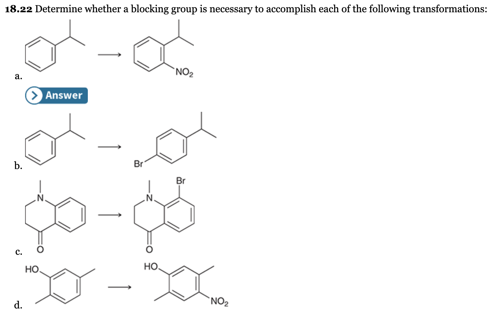 Solved Determine whether a blocking group is necessary to | Chegg.com Solved Determine whether a blocking group is necessary to | Chegg.com