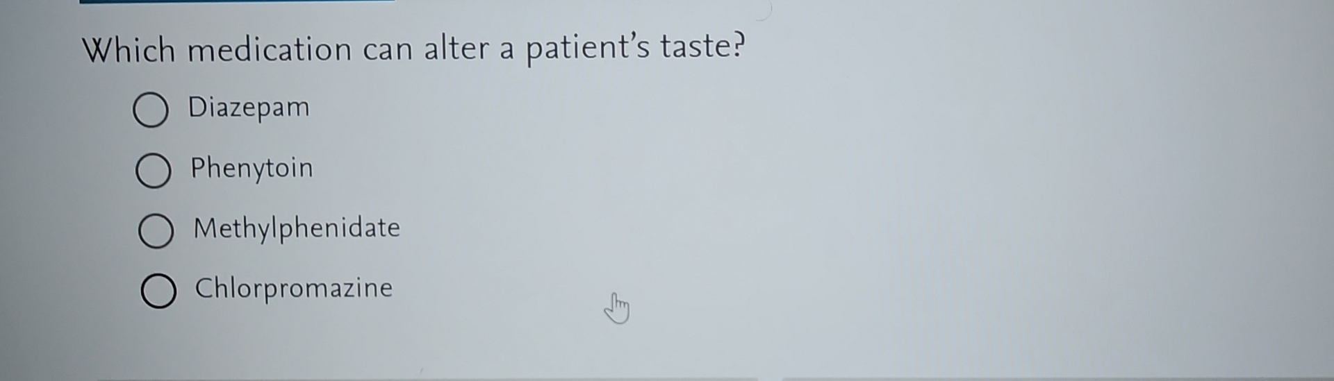 Solved Which medication can alter a patient's | Chegg.com