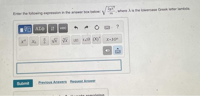 Solved 291 Where Is The Lowercase Greek Letter Lambda M Chegg