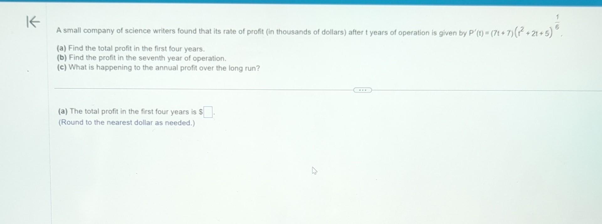 Solved A small company of science writers found that its | Chegg.com