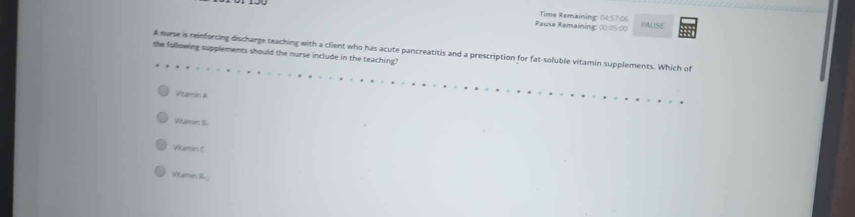 Solved Time Remaining: 0457:06Pause Remaining: | Chegg.com