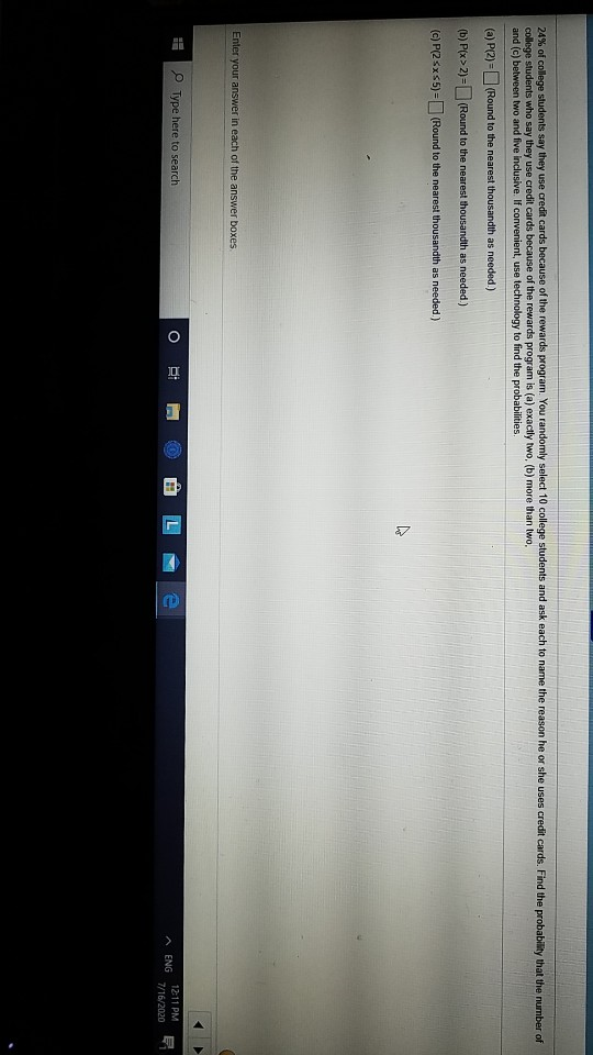 Solved Identify the sample space of the probability | Chegg.com