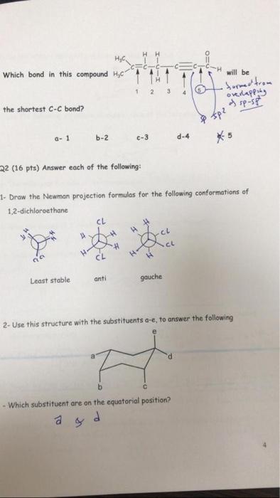 Solved Draw the Newman projection formulas for the following | Chegg.com