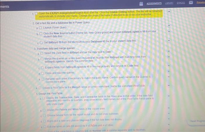 Solved Independent Project 10-6 These instructions are only | Chegg.com