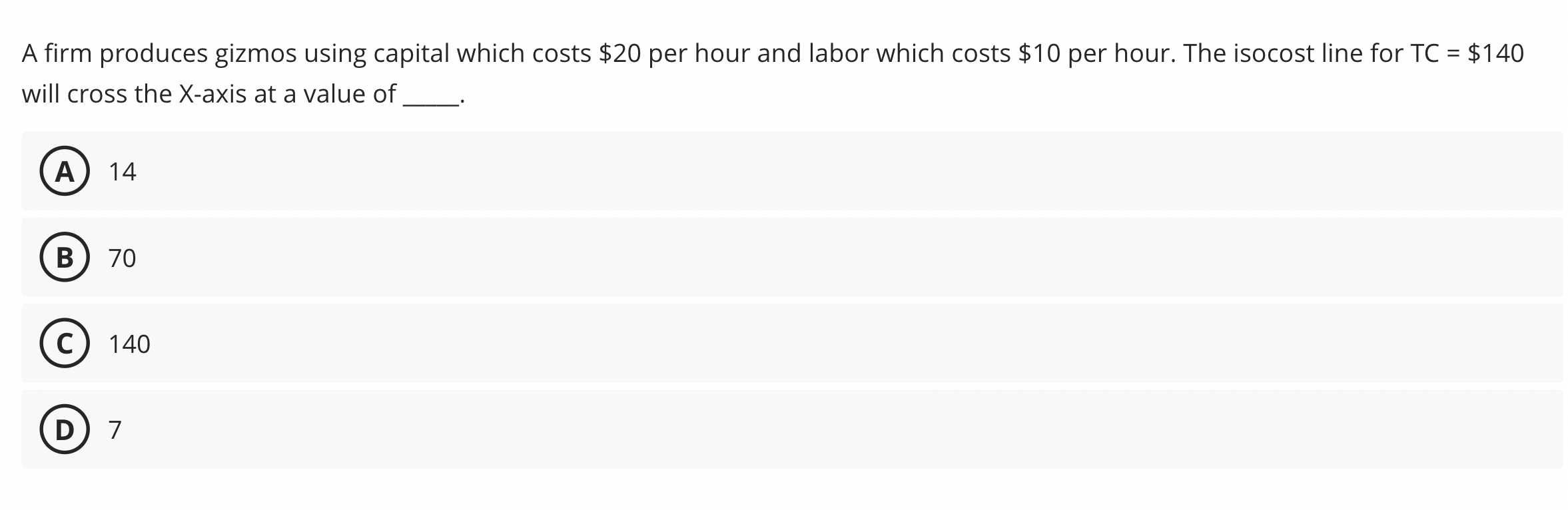 Solved A firm produces gadgets with perfectly substitutable | Chegg.com