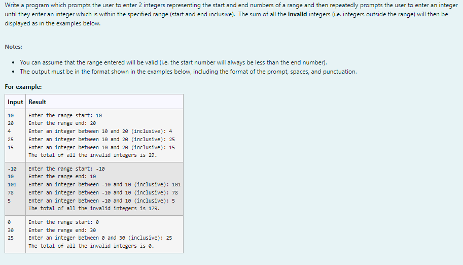 Solved Write a program which prompts the user to enter 2 | Chegg.com