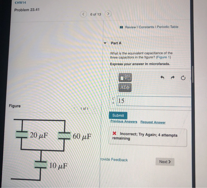 Solved Review Constants 1 Periodic Table Part A What is the | Chegg.com