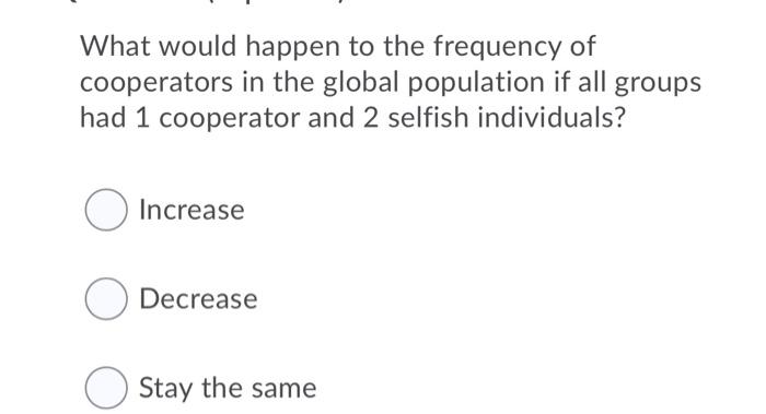 Solved Consider the Figure below about multi-level selection | Chegg.com