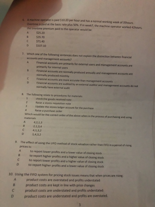 Solved SECTION - A actual output is lower than budgeted | Chegg.com