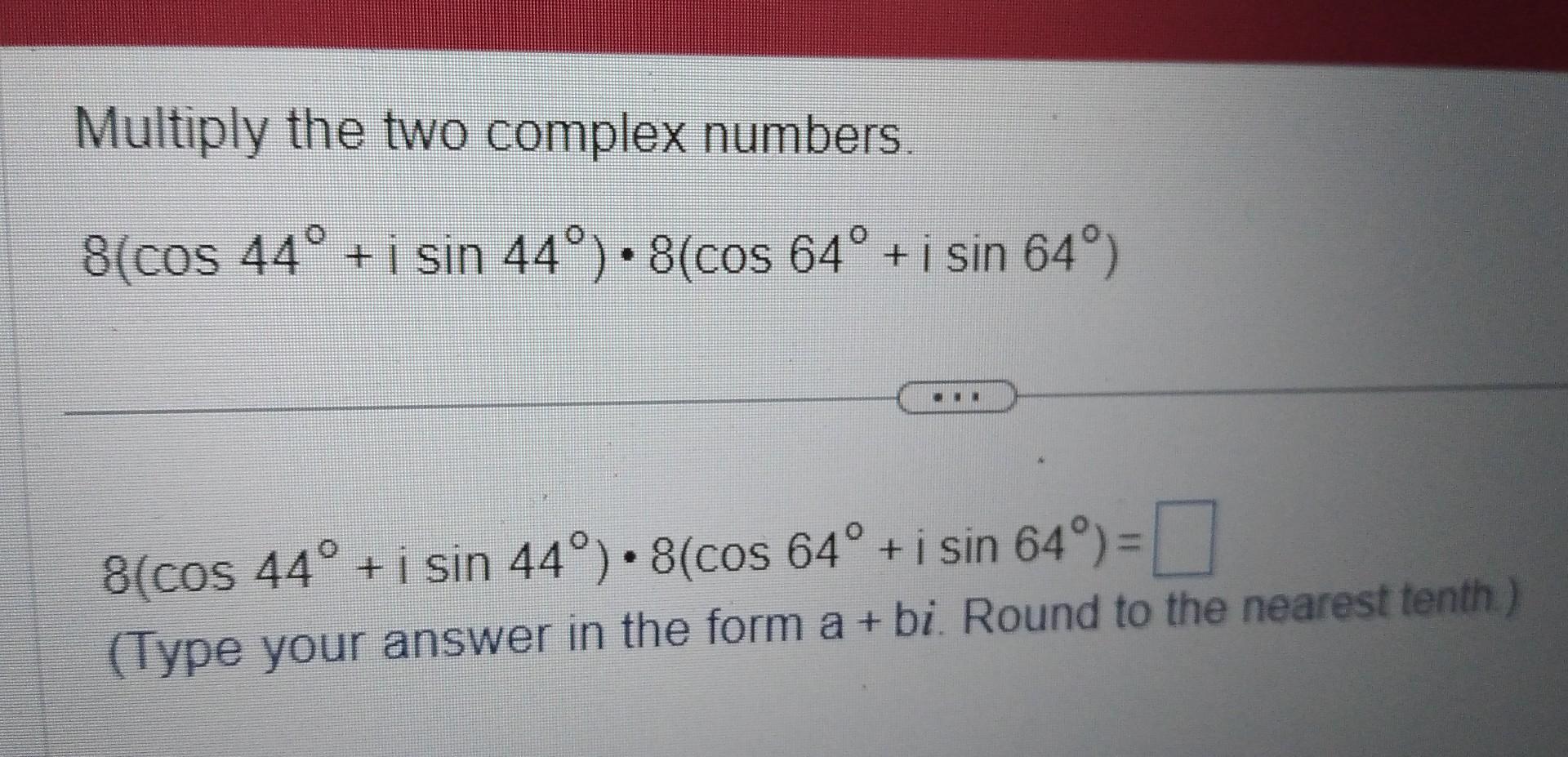 Solved Convert the given complex number from rec −23+2j | Chegg.com