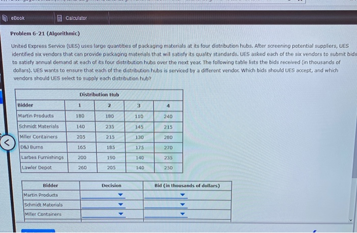Solved eBook Calculator Problem 6-21 (Algorithmic) United | Chegg.com Solved eBook Calculator Problem 6-21 (Algorithmic) United | Chegg.com