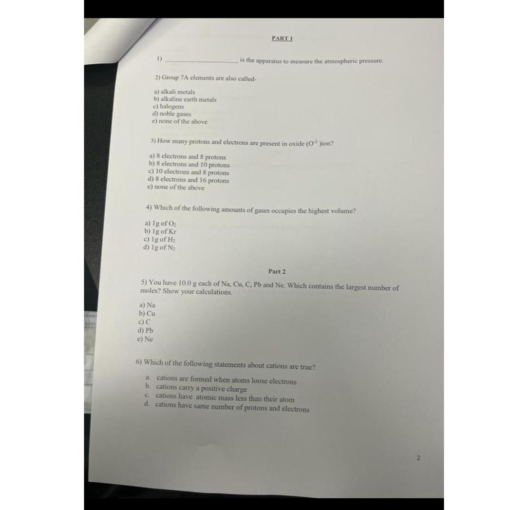 Solved Please answer all parts | Chegg.com