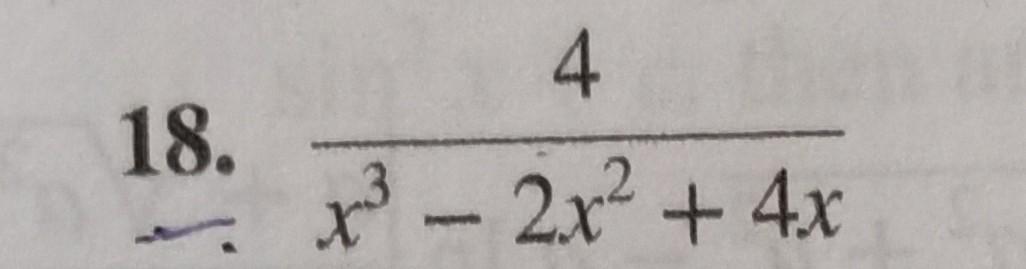 Solved 18. x3−2x2+4x4∫x2+x+2x+3dxla) | Chegg.com