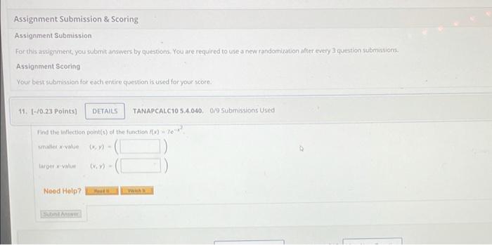 Solved Ssignment Submission And Scoring Assignment Submission 
