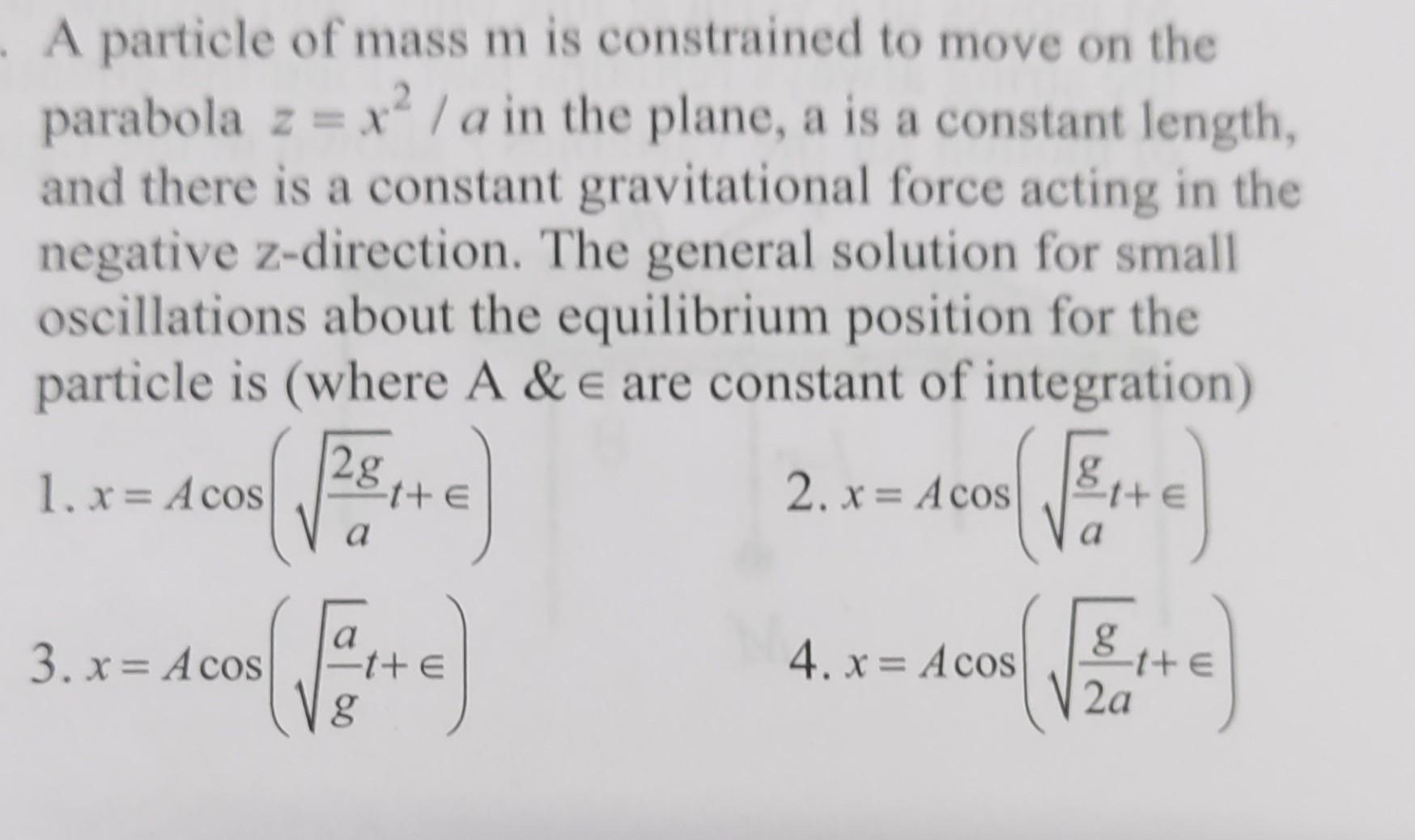 Solved option 1 is correct. this question from classical | Chegg.com