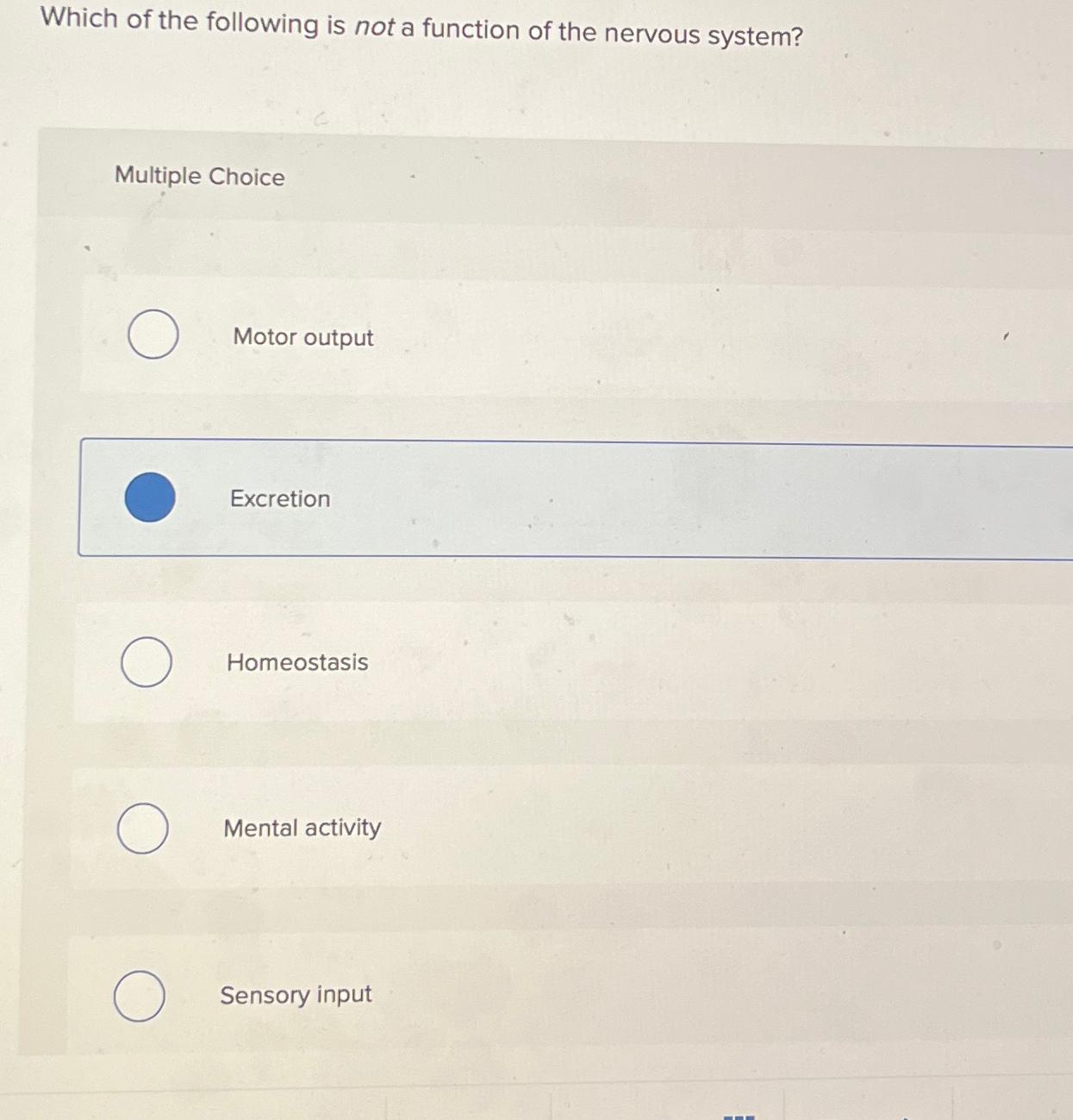 Solved Which of the following is not a function of the | Chegg.com
