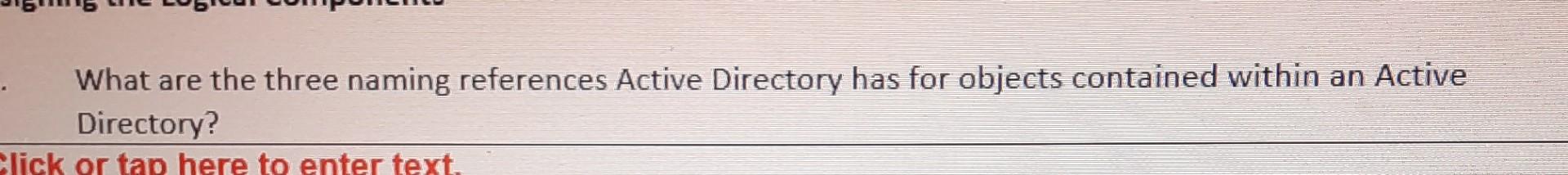 Solved Previous Microsoft operating systems used NetBIOS | Chegg.com